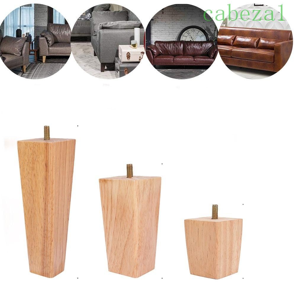 CABEZA Furniture Feets, Solid Wood Replacement Furniture Legs ...