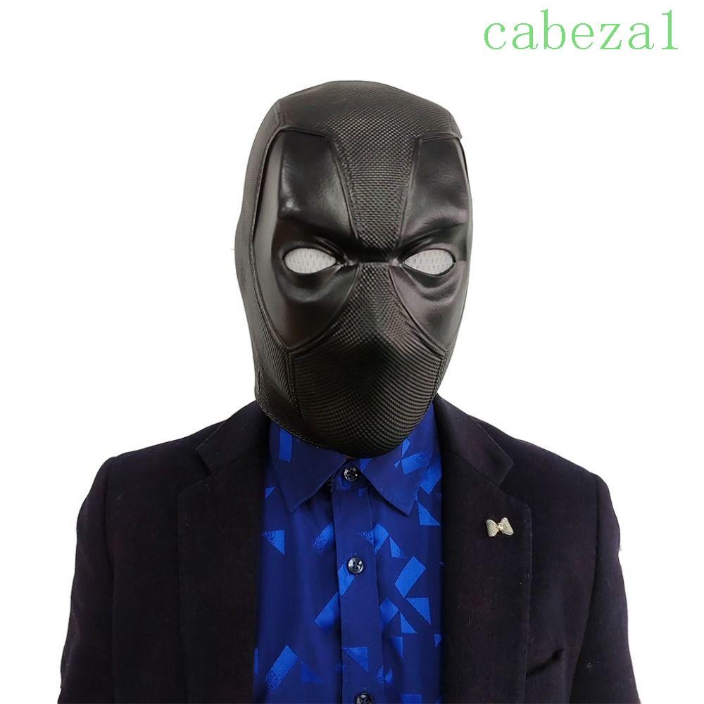 CABEZA Deadpool Headgear, Black/Red Deadpool Cosplay Mask Deadpool ...