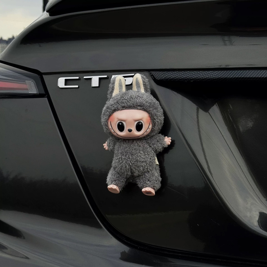 Bubble Mart LABUBU Hiasan Gantung Belakang Kereta Hiasan Kenderaan ...