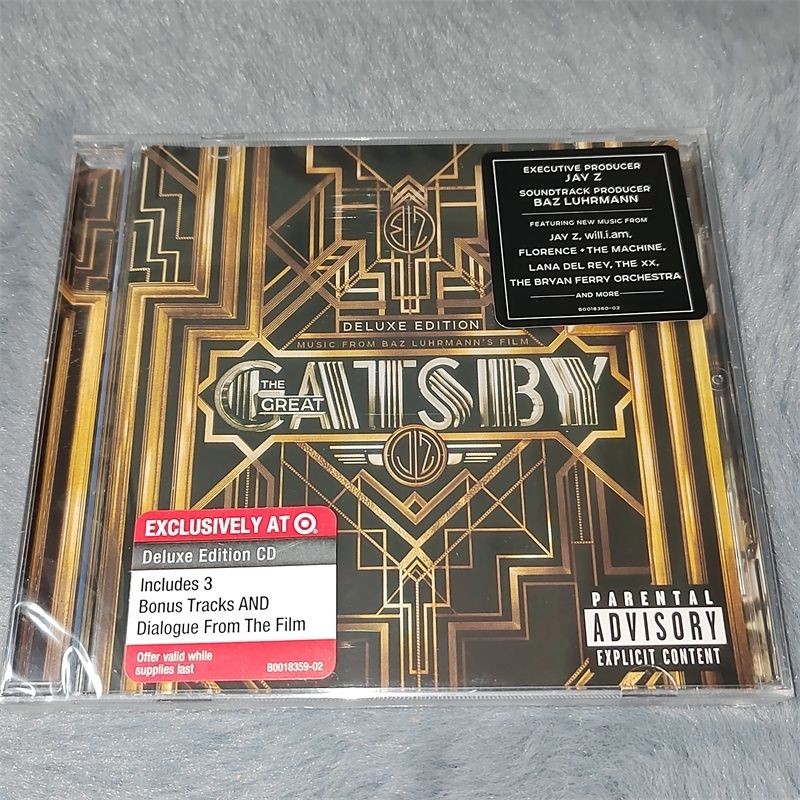 The Great Gatsby The Great Gatsby Movie Soundtrack CD Deluxe Edition 21 ...