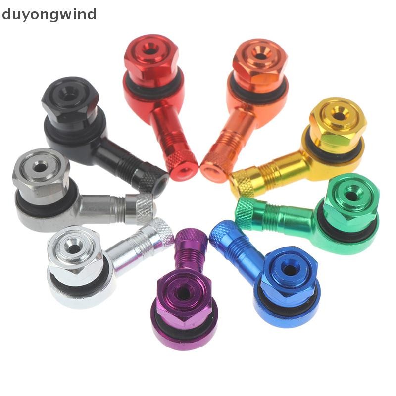 (duyongwind) 2PCS CNC Motorcycle 90 Degree Angle Wheel Tire Stem ...