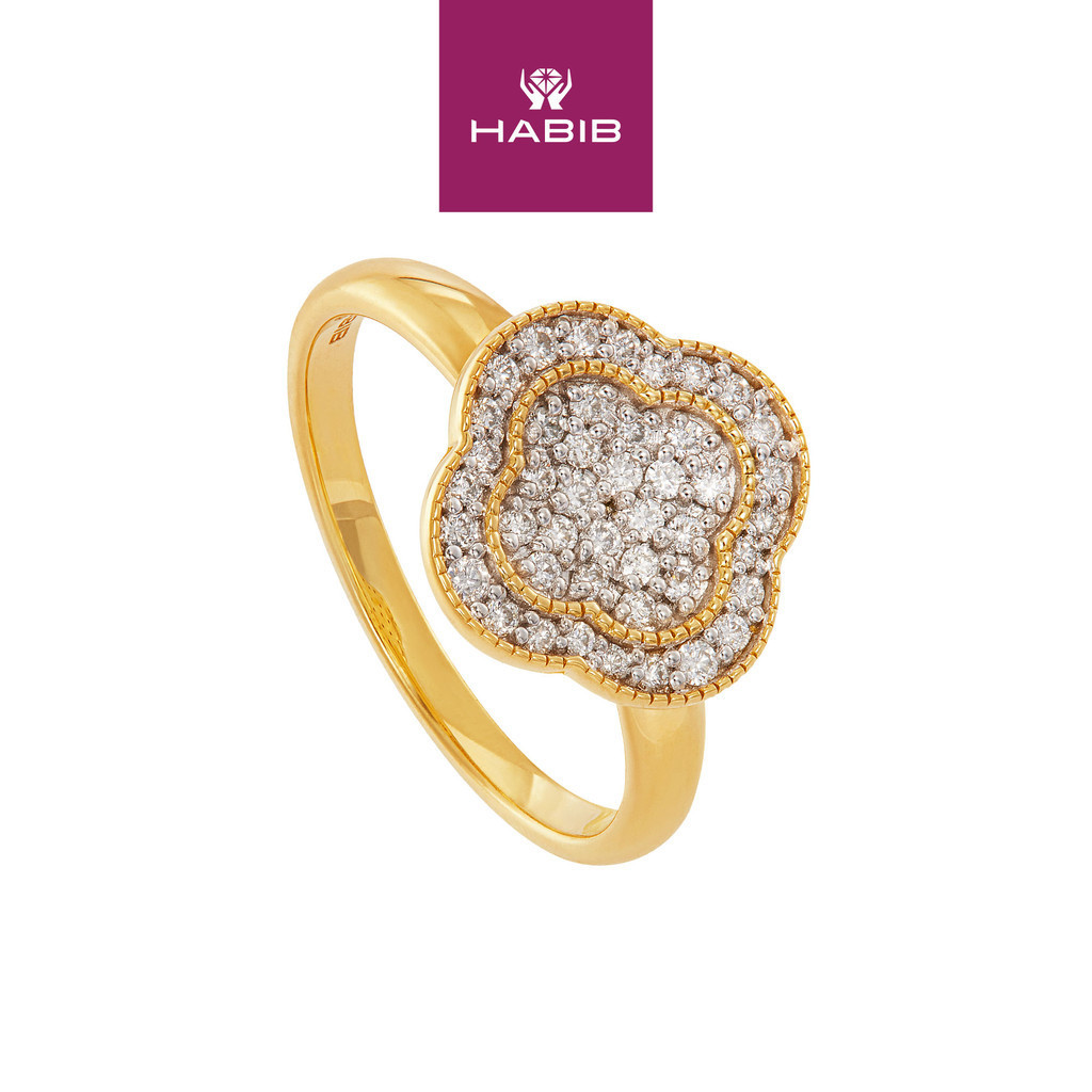 HABIB Diamond Ring in 375/9K Yellow Gold 270530924(R) | Shopee Malaysia