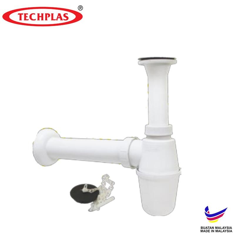 FAST SHIP ) Techplas [32mm / 40mm] PVC [SINK / BASIN] BOTTLE TRAP AND ...