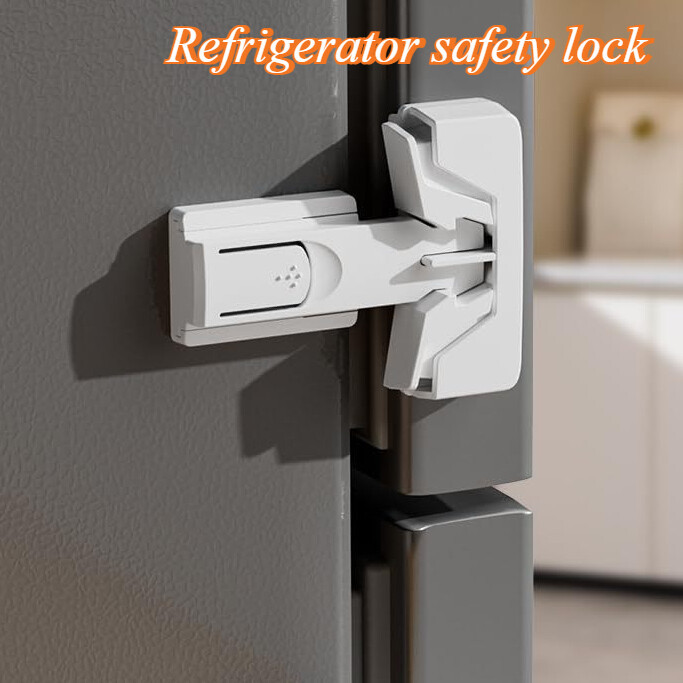 Refrigerator Door Lock for Kids Child Proof Refrigerator Latch Lock To ...