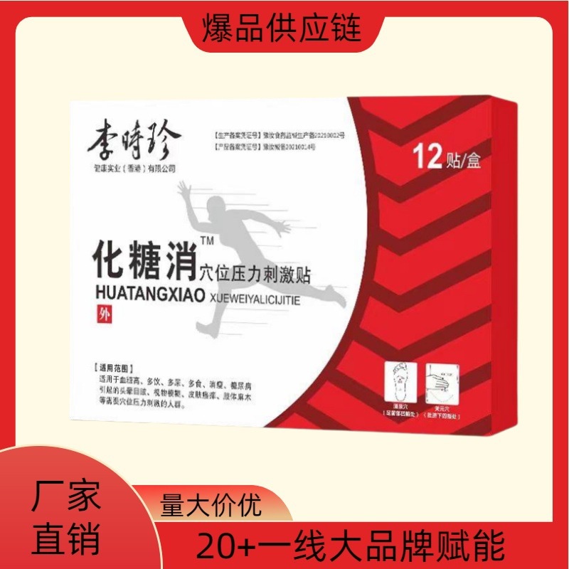 Li Shizhen Huatang Eliminate Acupuncture Points Pressure Stickers 12 ...
