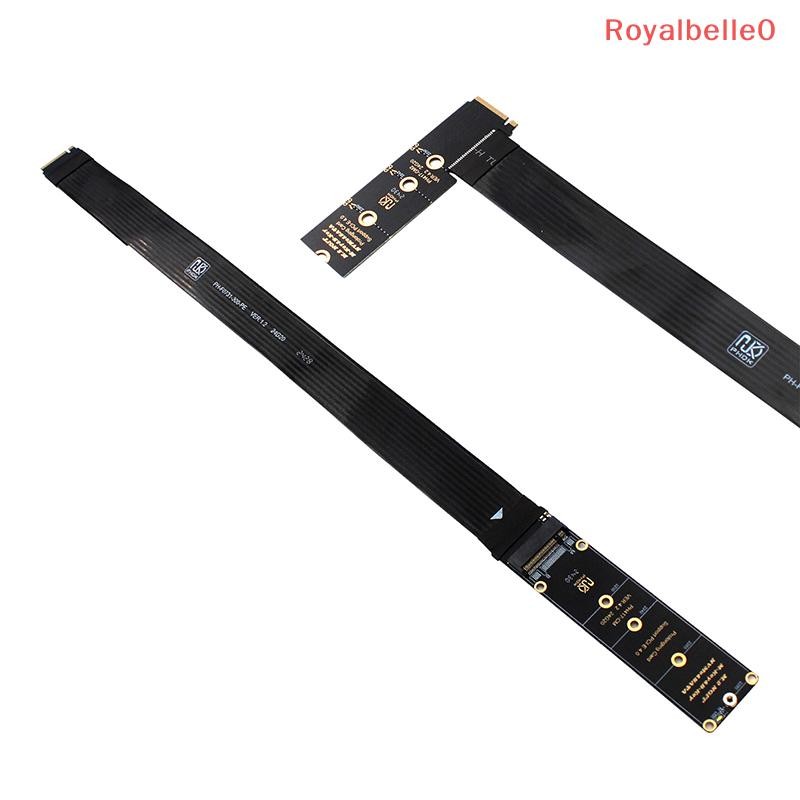 {Royalbelle0} Dual Protocol PCIE4.0 M.2 M Key NVME Extension Cable ...