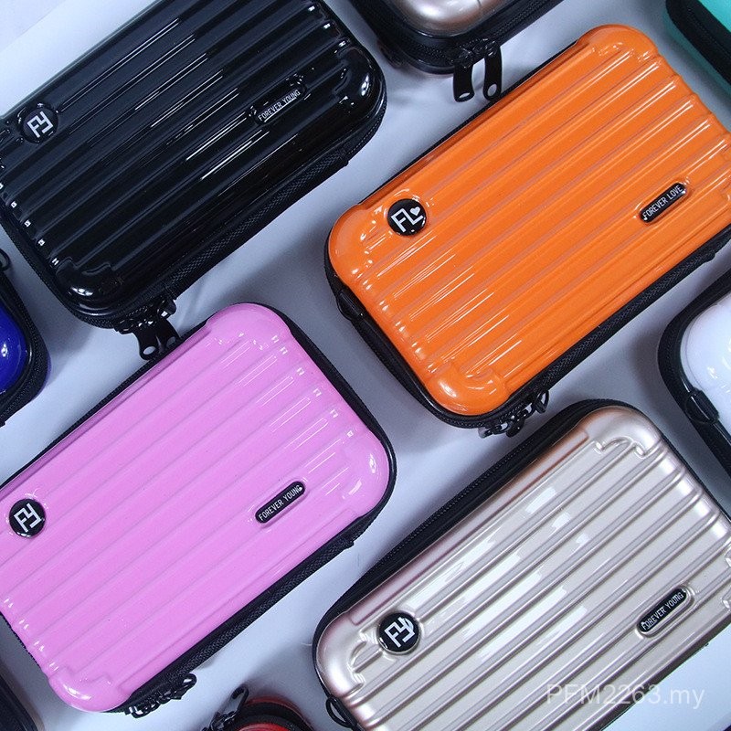 Ins Style Clutch Cosmetic Bag pc Hard Shell Diagonal Bag Portable ...