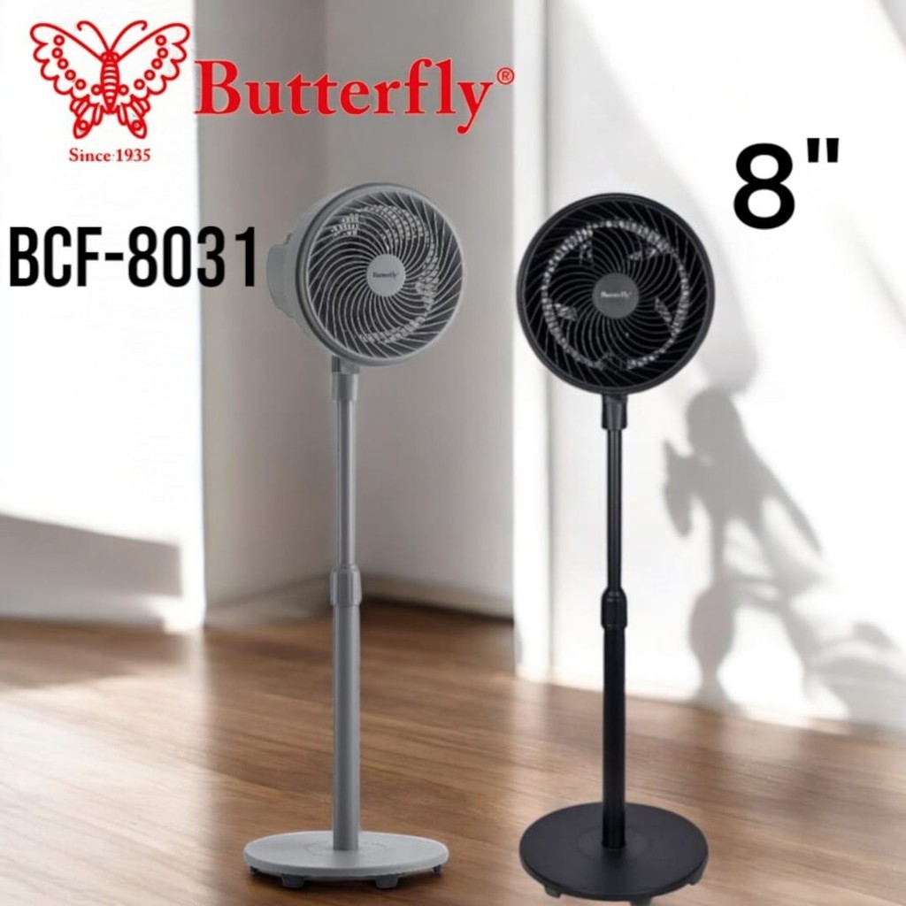 Butterfly Fan 8" Copper Motor 90W BSF-8031 | Shopee Malaysia