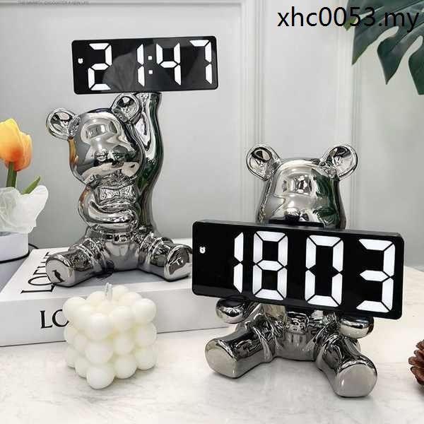 Dy2025 Latest Style Display Clock Violent Bear Light Luxury High-End ...