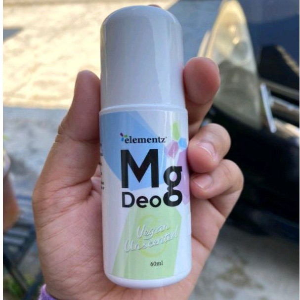 ELEMENTZ MG DEO Magnesium Deo 60ml (ALUMINUM FREE) Natural Magnesium ...