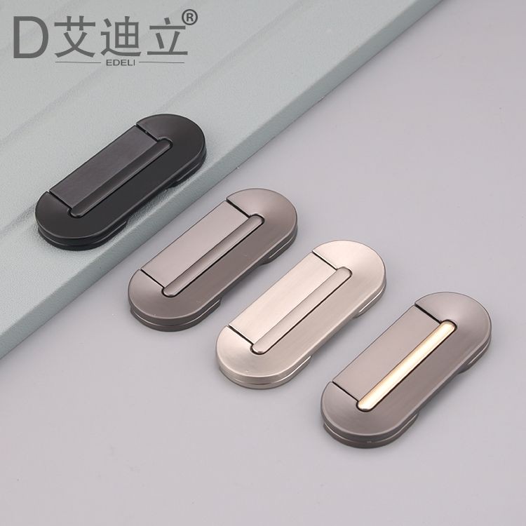 Stand Sliding Door Drawer Bedside Table Concealed Buckle Flat Handle ...