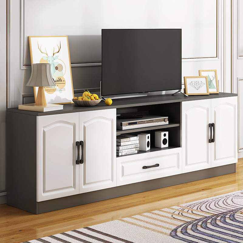 Kabinet TV Minimalis Moden dengan Storan Bersepadu untuk Ruang Tamu ...