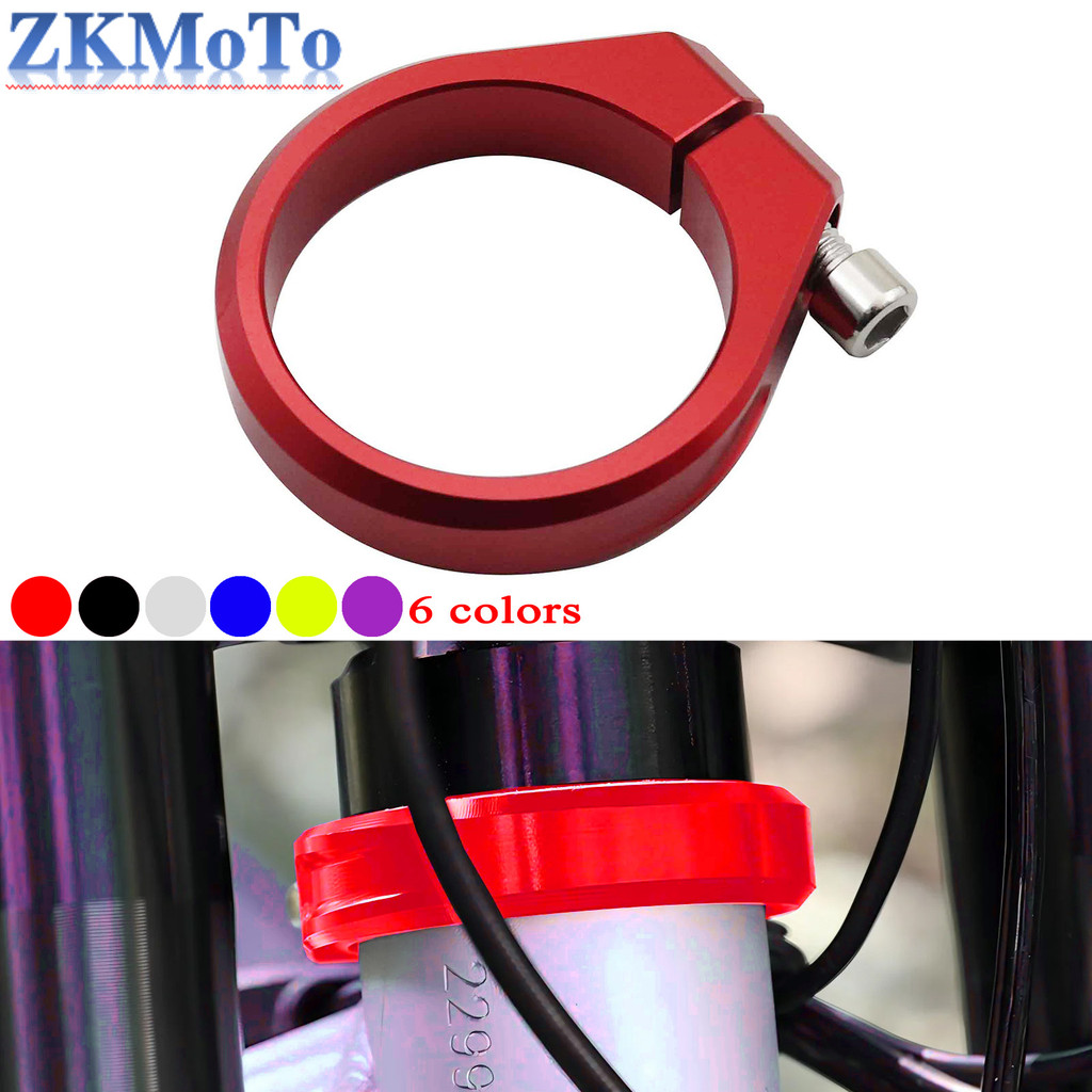 Electric Motorcycle Bike CNC Steering Column Aluminium Pipe Clamp ...
