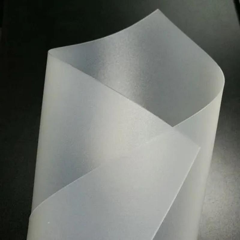 PP frosted semi transparent plastic sheet PP material plastic | Shopee ...