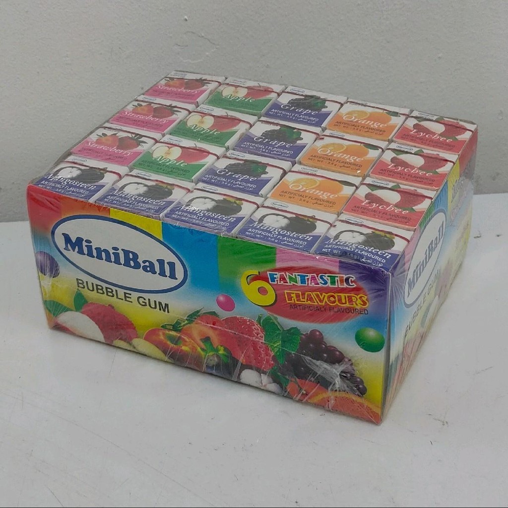 Mini Ball Bubble Gum 100 Pcs | Shopee Malaysia