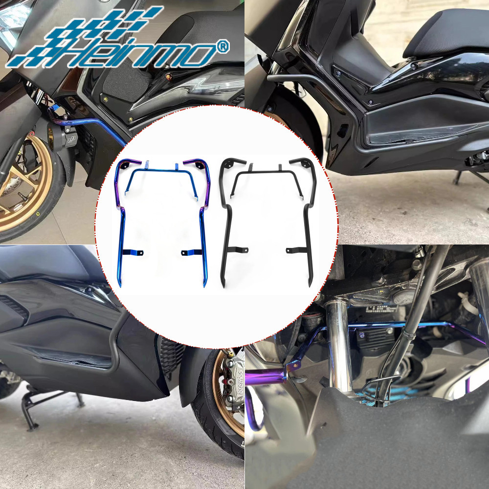 For YAMAHA Xmax 300 2023 Front Side Bumper Guard Crash Bars Frame ...