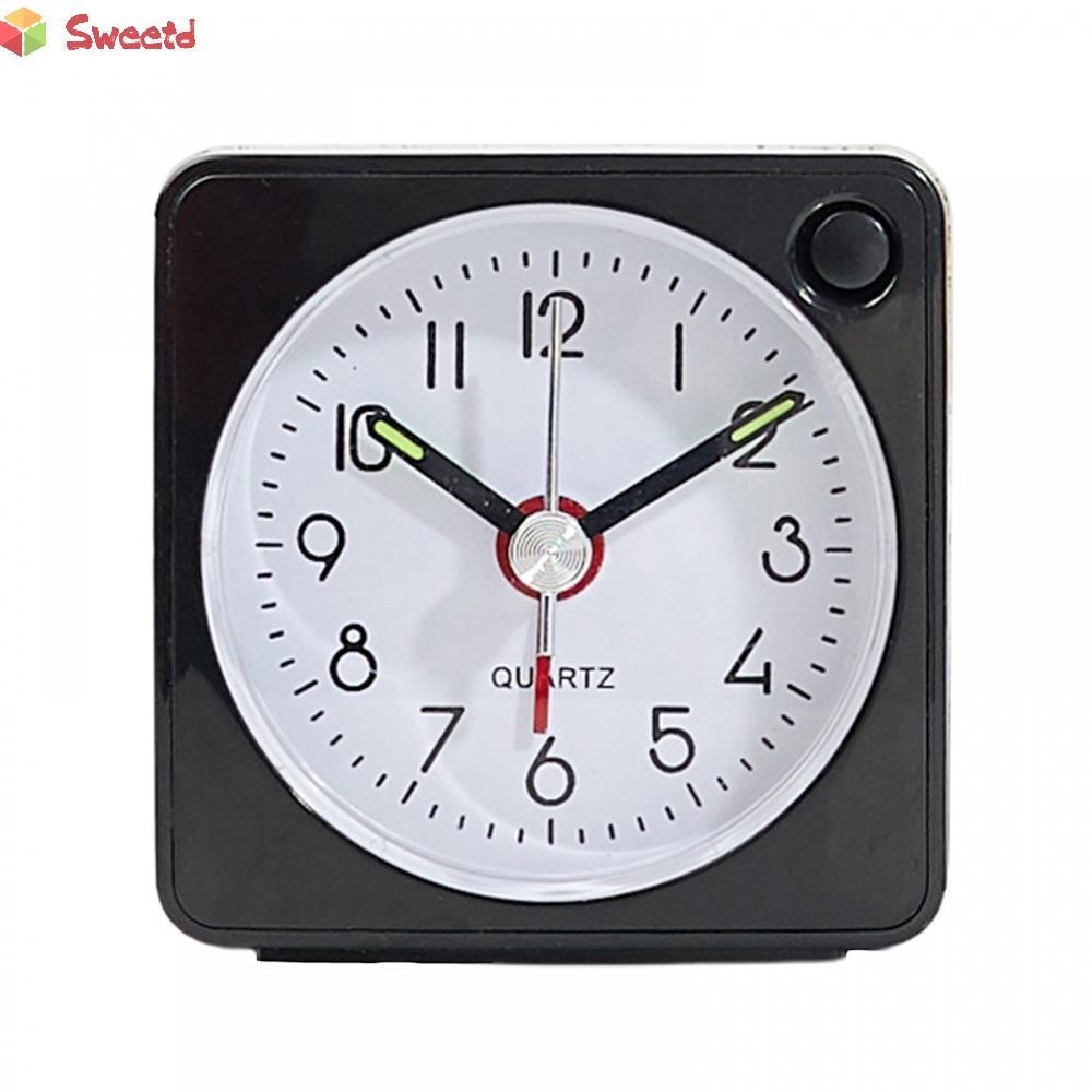 Compact and Lightweight Travel Alarm Clock Snooze Function Silent ...