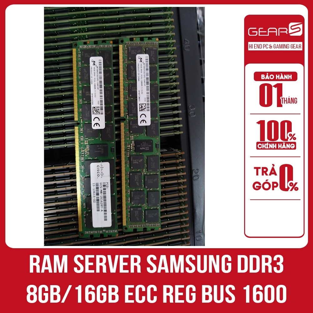 Reg ECC DDR3 16gb buss 1600 Ram - Genuine Product | Shopee Malaysia