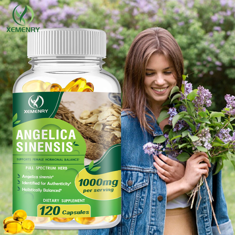 【XEMENRY】Angelica sinensis supplement 1000mg - balances female hormones ...