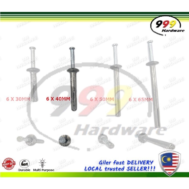 999 ACE zink aloi tukul memandu utama [longgar]/tukul dinding palam ...