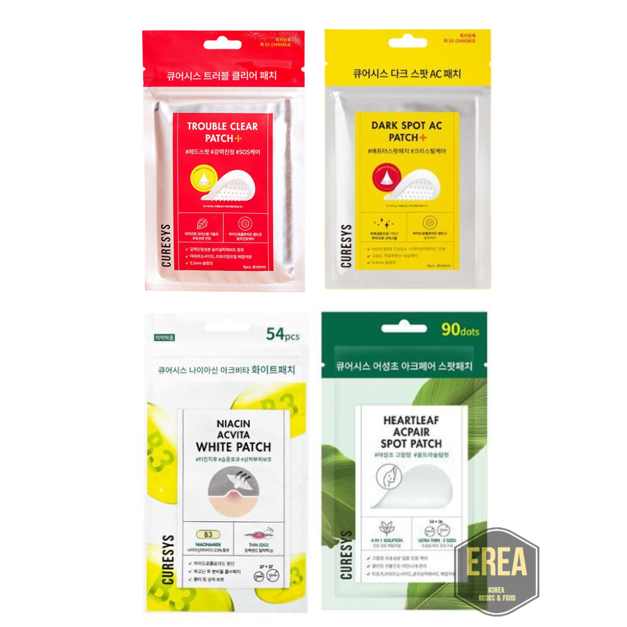 Curesys acne Pimple patch hydrocolloid Niacin Acvita White Heartleaf ...