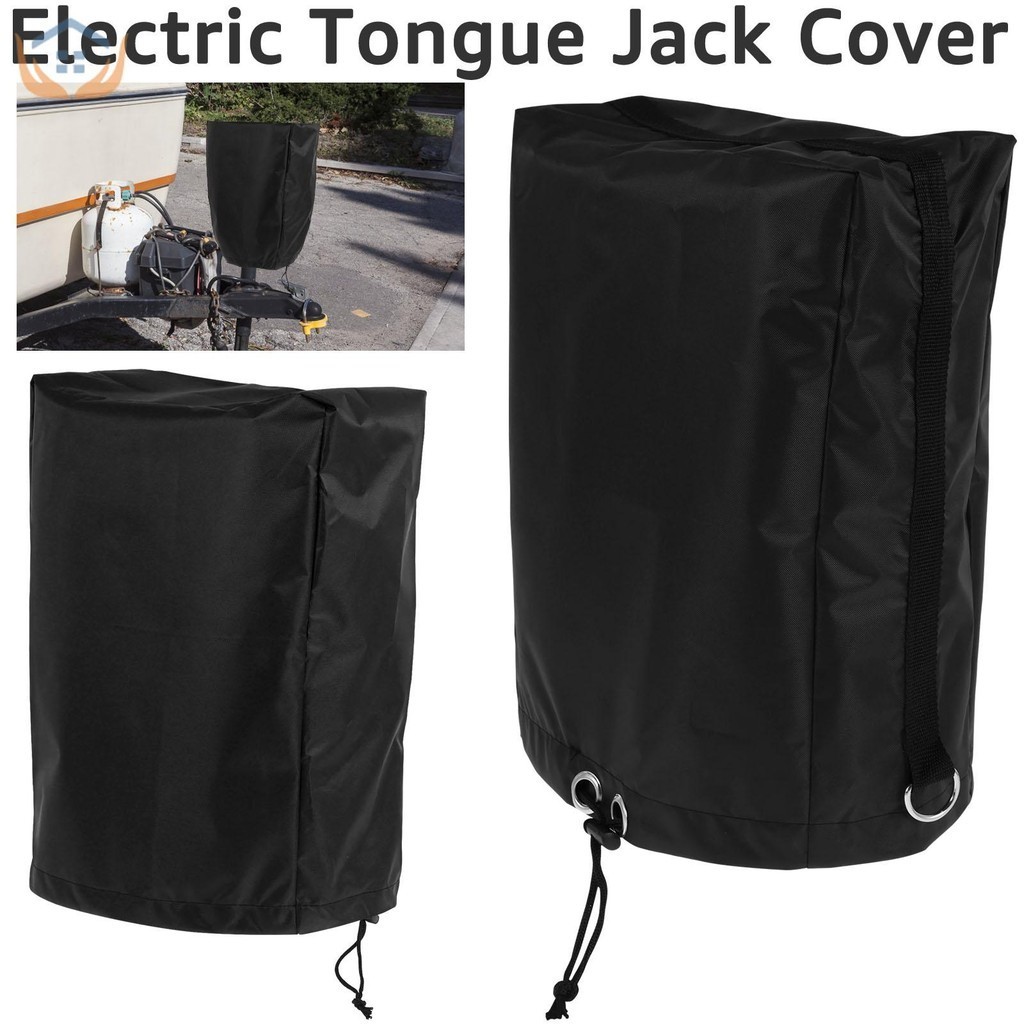 Electric Tongue Jack Cover Heavy Duty Tongue Trailer RV Jack Protective ...
