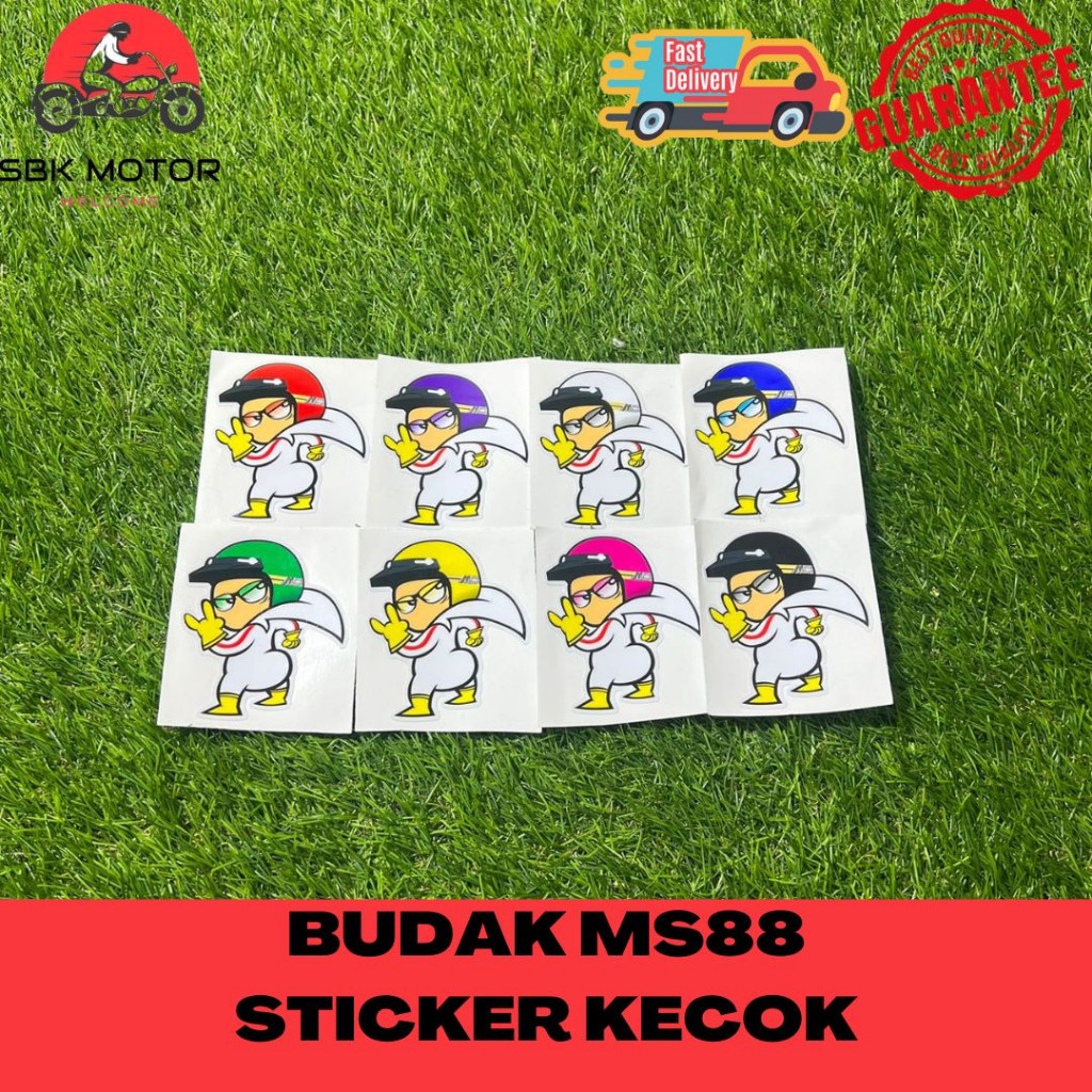 STICKER BUDAK MS88 KECOK STICKER MOTOR | Shopee Malaysia