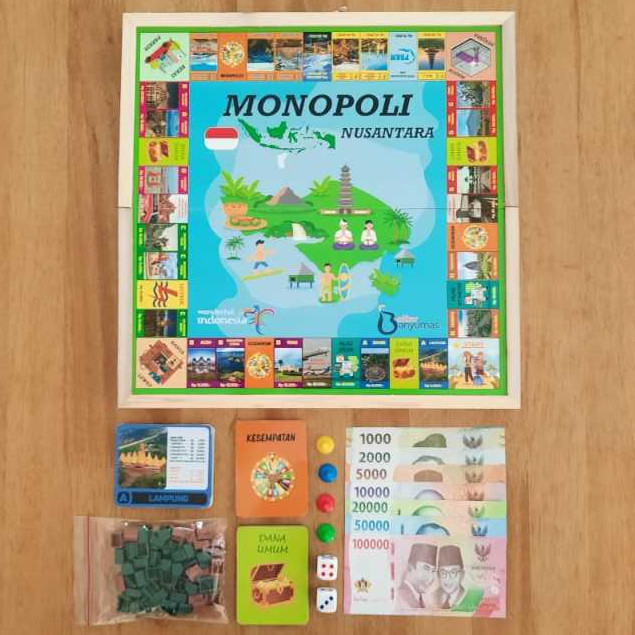 Rk85tj Original Monopoly/Monopoli Nusantara Lite Version/Educational ...