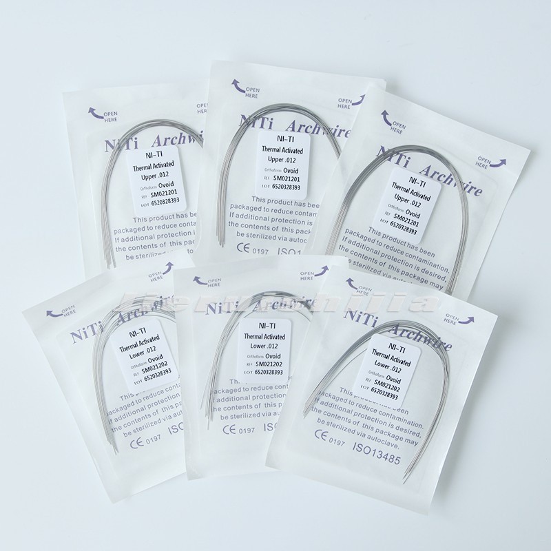 Dental Niti Heat Thermal Activated Niti Arch Wires Round Ovoid 1pack/10pcs | Shopee Malaysia