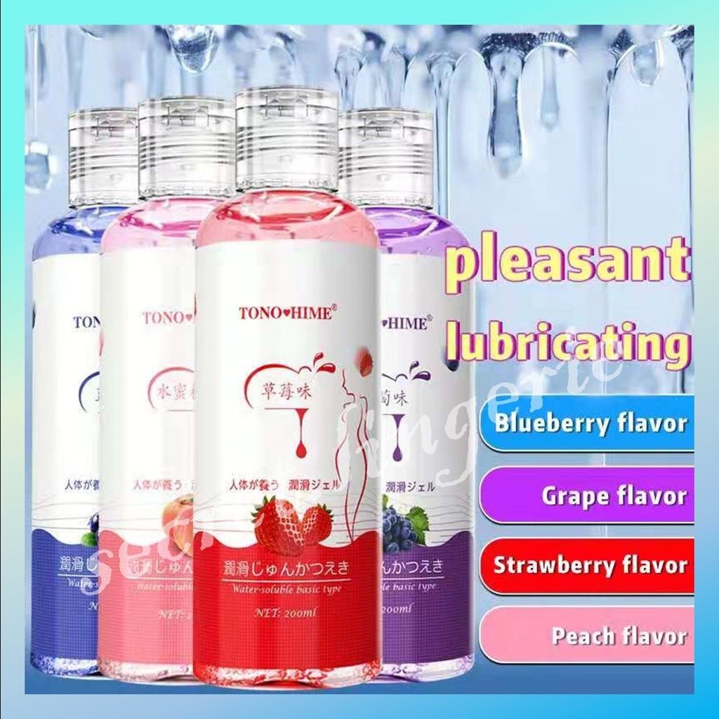 Edible Fruit Lubricant Tono Hime Water Based Lubricant Soluble Gel ...