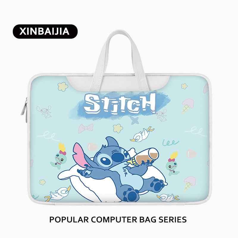Stitch Laptop Bag Portable Suitable for Apple 15: 20cm Shin-Chan 13.3 ...