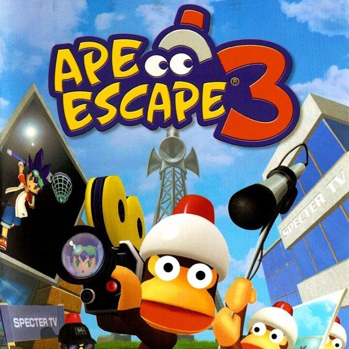 （PS2 Games CD DVD）PS2 中文游戏 捉猴啦3 Ape Escape 3 Chinese version(DVD GAME ...