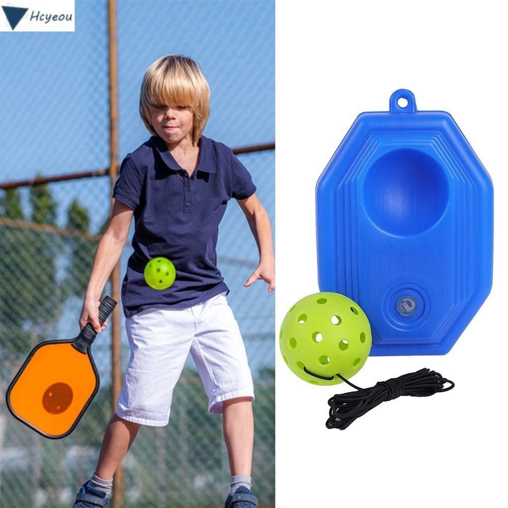 HCYEOU Pickleball Trainer, Blue Octagon Solo Pickleball Trainer ...