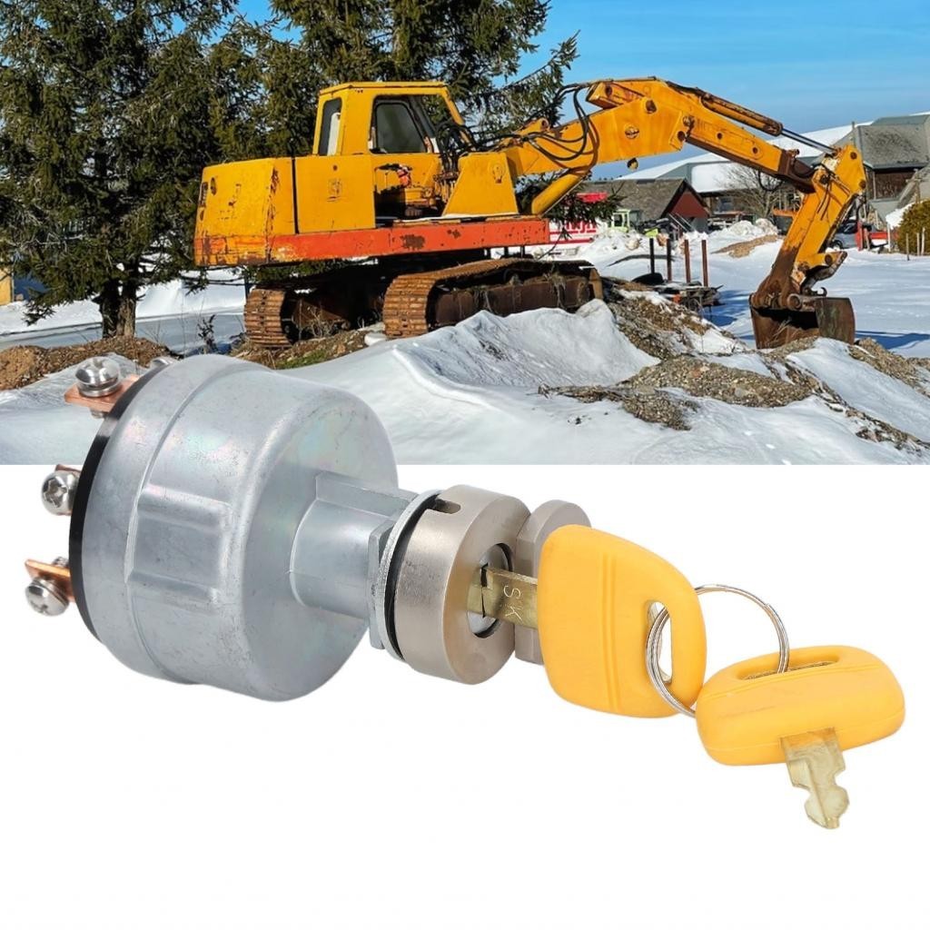 Soxii Excavator Ignition Switch Standard Size High Hardness Alloy Steel ...