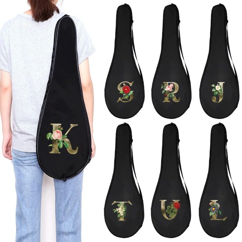 Badminton Racket Bag Lightweight Racket Cover Multi-use Racket Shoulder ...