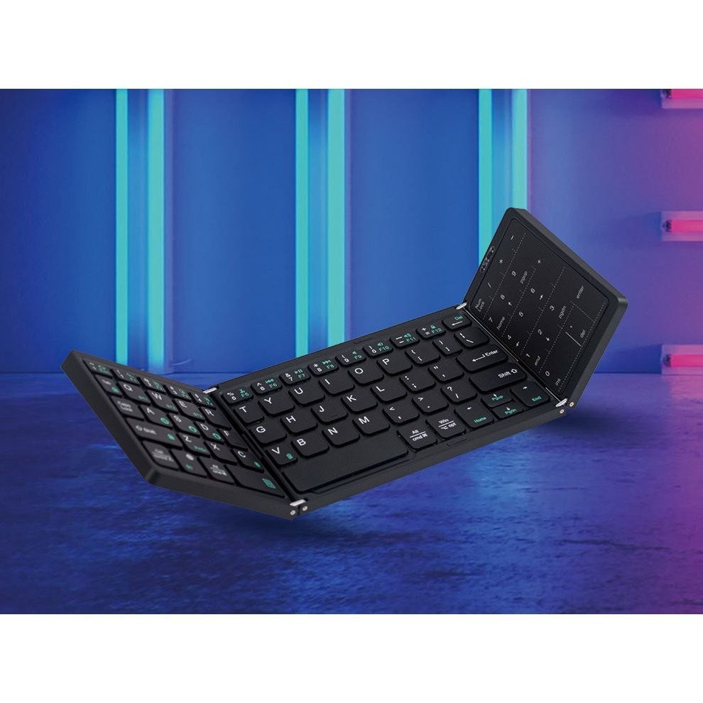 Wireless Foldable Bluetooth Keyboard Three Bluetooth Portable Mini ...