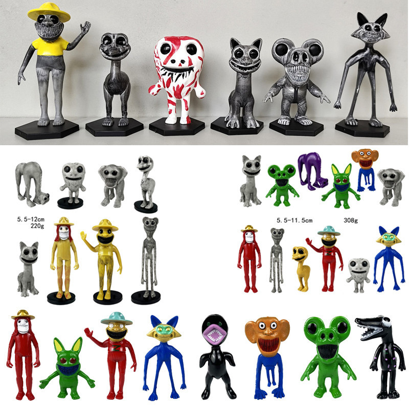 Zoonomaly Action Figures Smile Cat Frog Zookeepers Deformed Zoo Horror ...