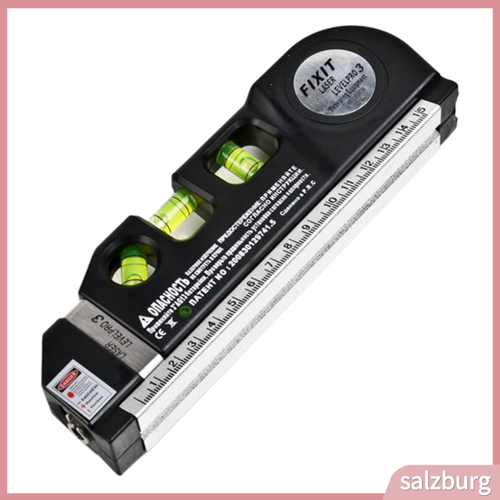 Multi-function Laser Levelling Instrument Adjustable Measure Line Tape ...