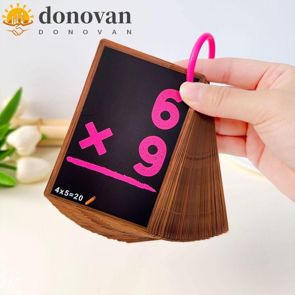 DONOVAN Math Education Flash Card, Subtraction Multiplication ...