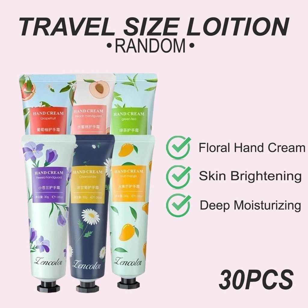 30PCS Random lotions Hydrating Care Moisturizing Anti-Drying Portable ...