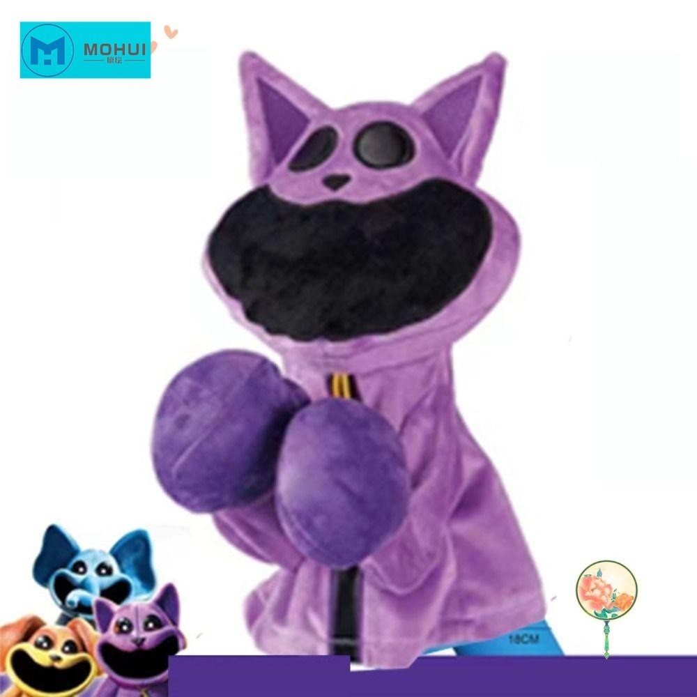 MW Smiling Critters Boxing Doll, Smile Cat Plush Toy Smile Cat Boxing ...