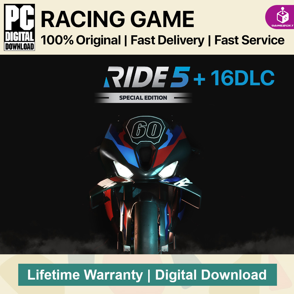 [PC GAME] RIDE 5 Special Edition + 16 DLCS [DIGITAL DOWNLOAD | OFFLINE ...