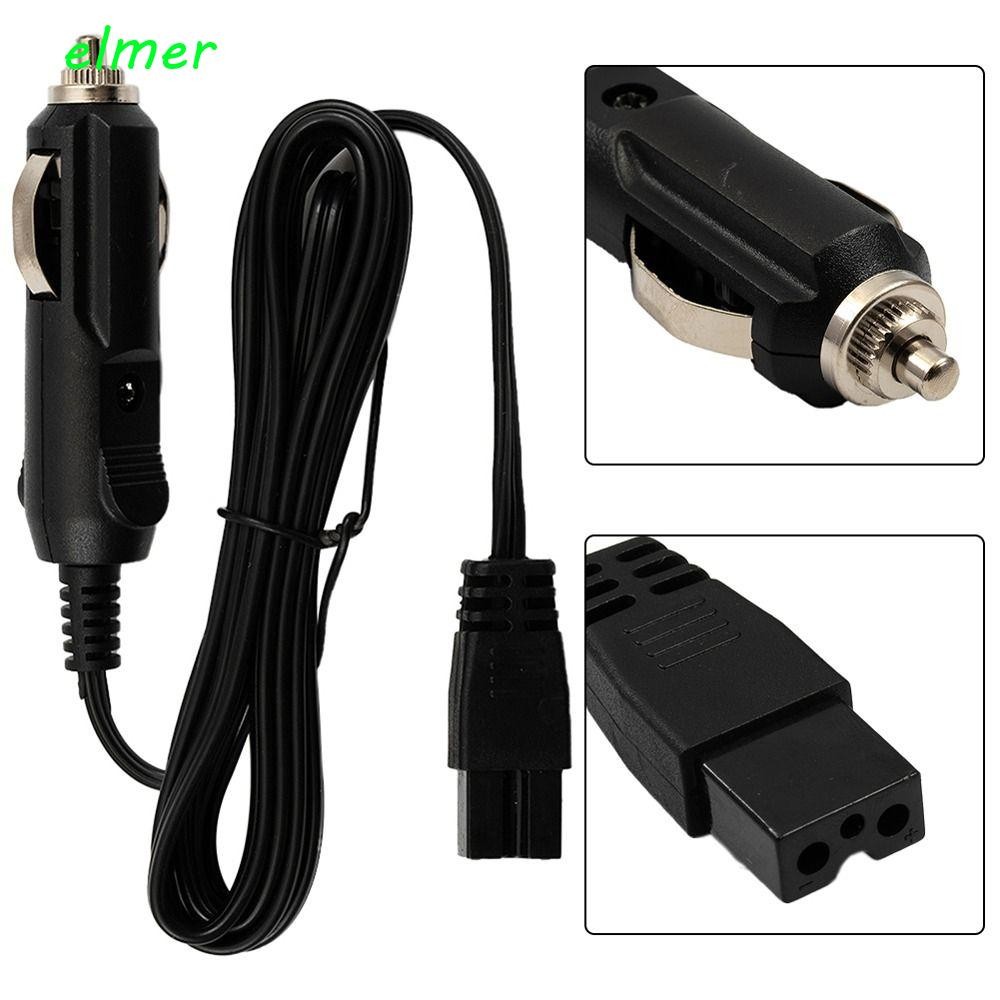 ELMER Mini Fridge Lead Plug Wire, 2m Replacement Wire Car Refrigerator ...