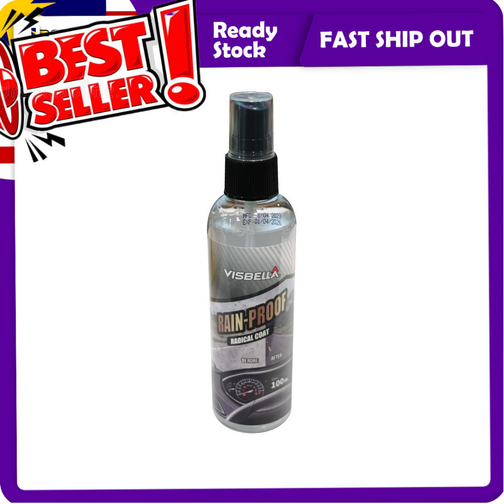 Spray Anti Hujan, Spray Anti Air Hujan Rain-Proof Radical Coat (100ml ...
