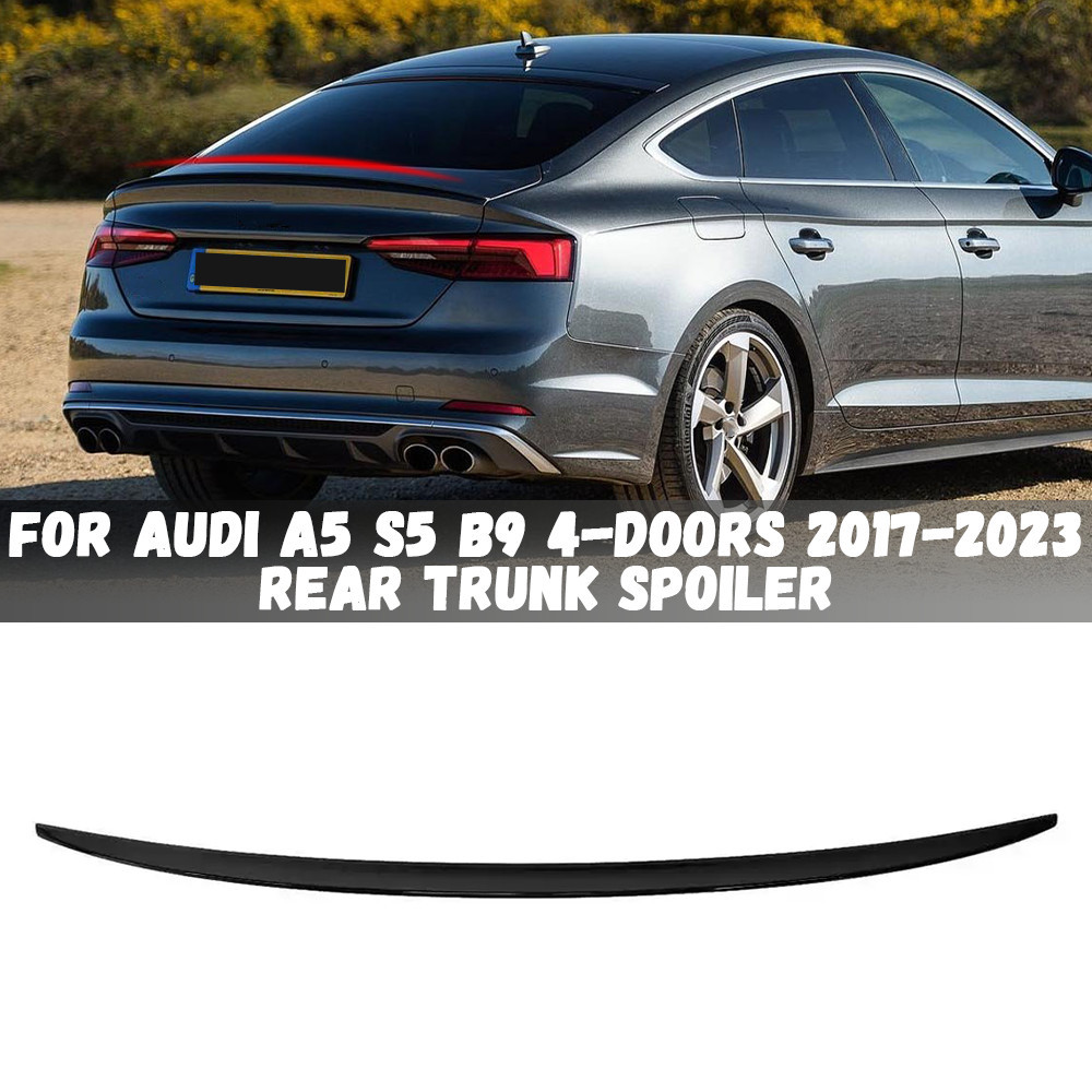 Car Rear Trunk Spoiler Wing Tail Roof Spoiler For Audi A5 S5 RS5 B9 4 ...
