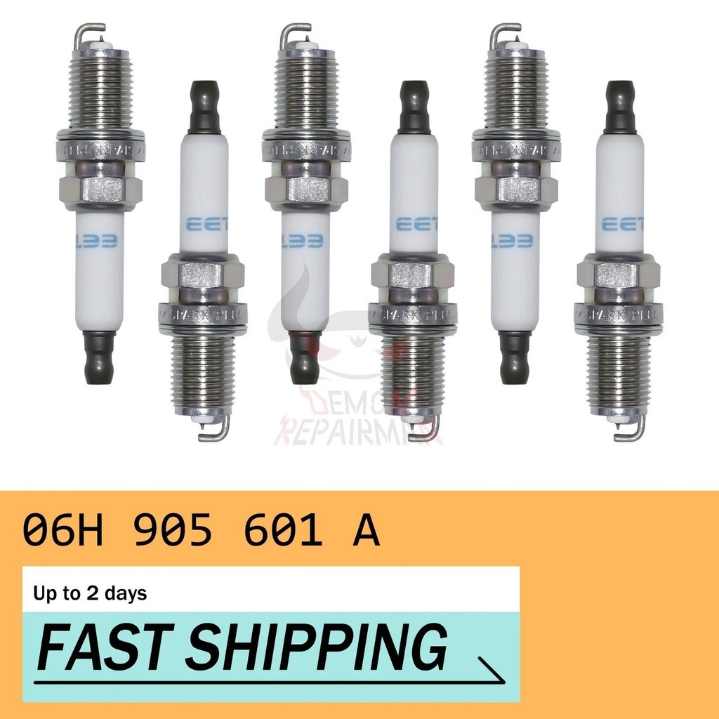 PFR7S8EG-1675 06H905601A Platinum Spark Plug For Audi Q5 S5 R8 A3 A4 A5 VW Passat Golf Jetta ...
