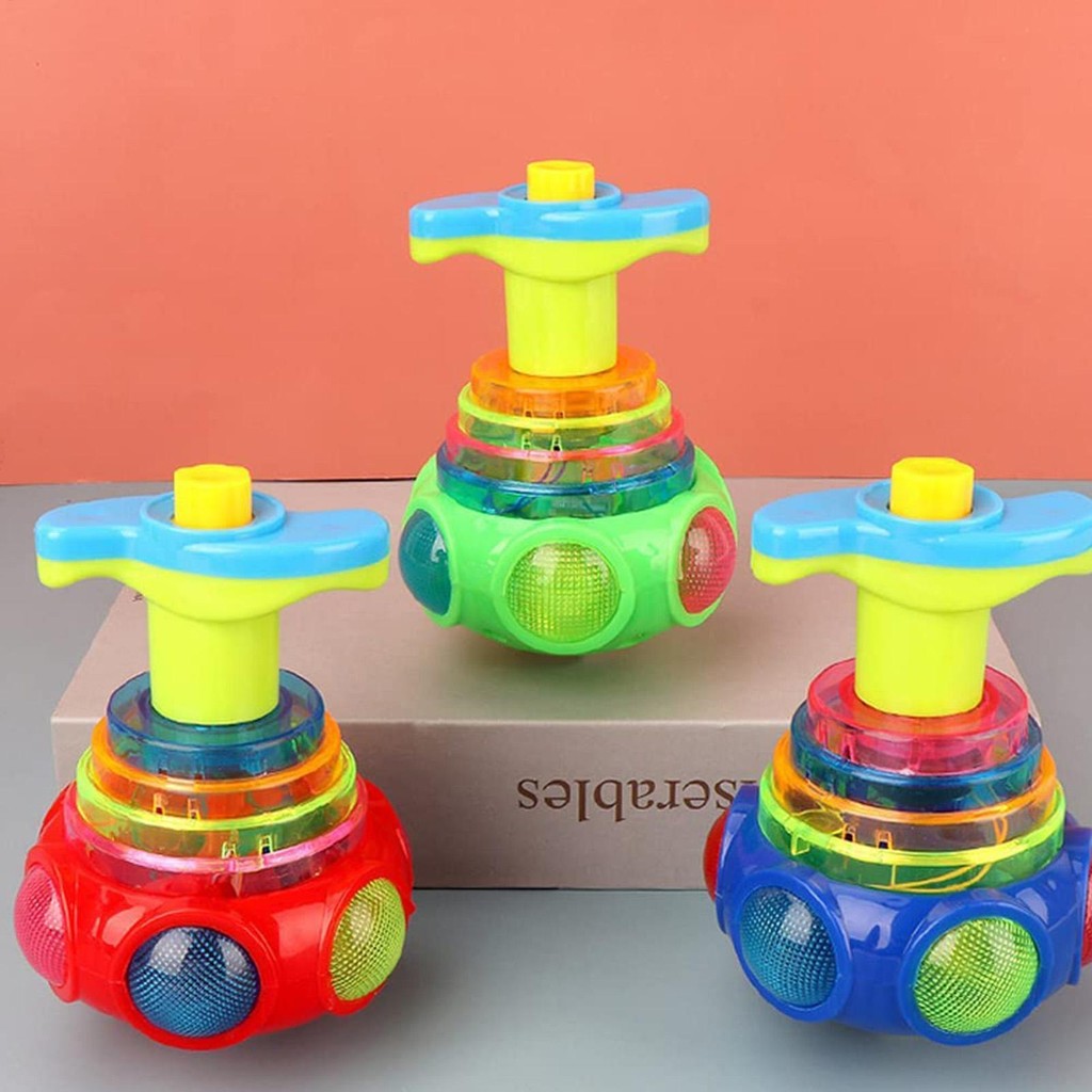 Light up Spinning Top Kids LED Shining Music Spinning Toy Light Up ...