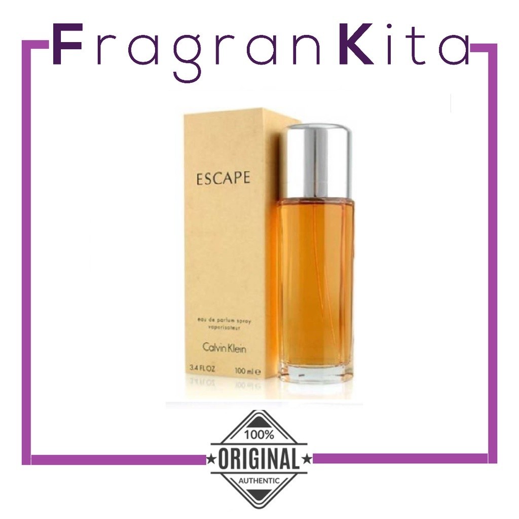 Calvin Klein Escape 100 ml EDP (Woman) | Shopee Malaysia