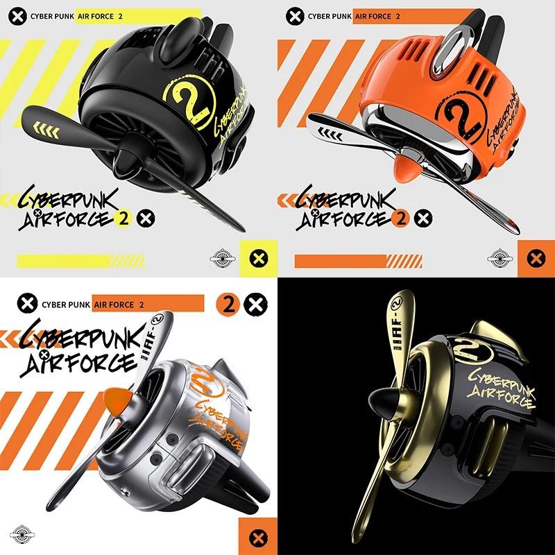 Cyberpunk Graffiti style Aircraft engine Car Air Freshener perfume Auto ...