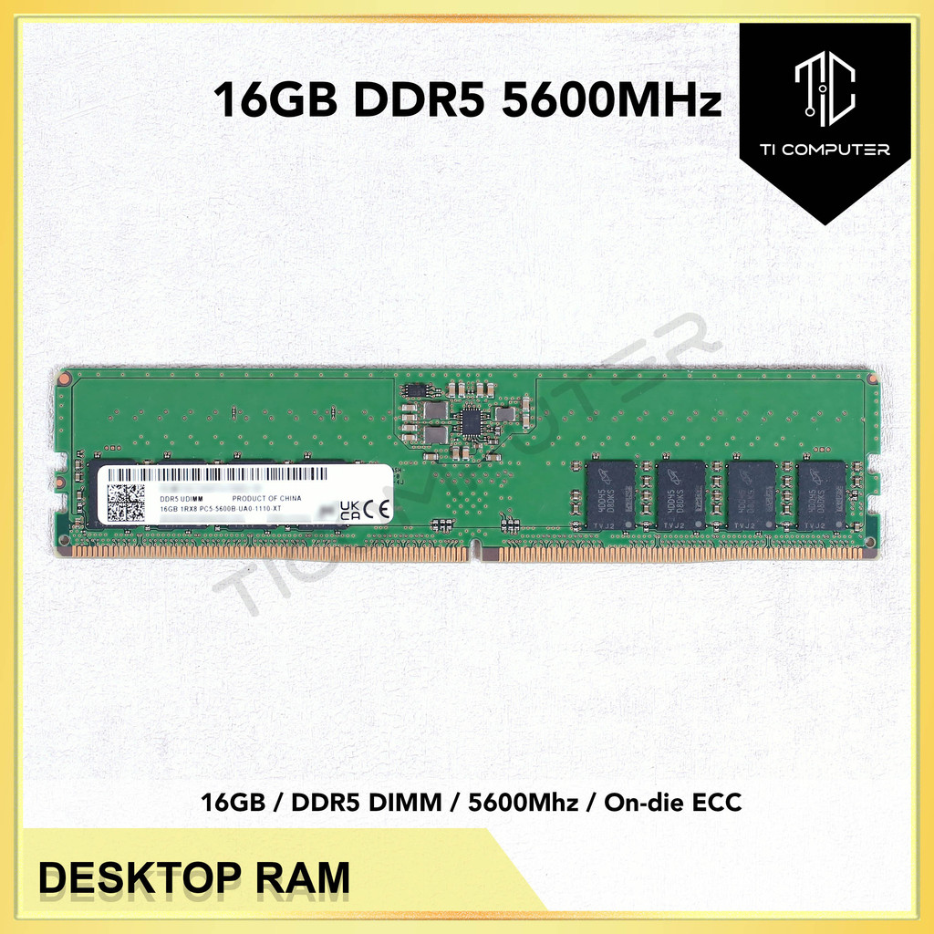 Used 16GB DDR5 5600MHz PC5-44800 DIMM Desktop PC RAM | Shopee Malaysia